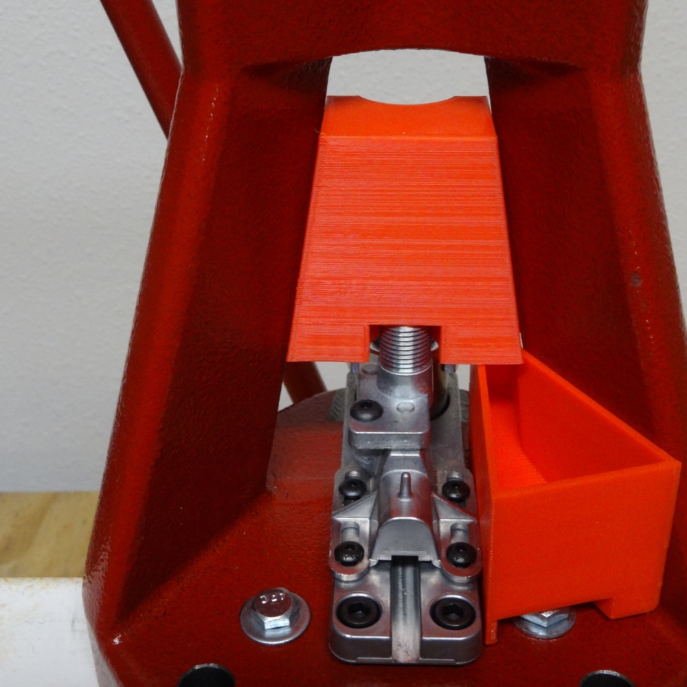Hornady Iron lock_N_ Load press new primer catcher design - Primer Catchers